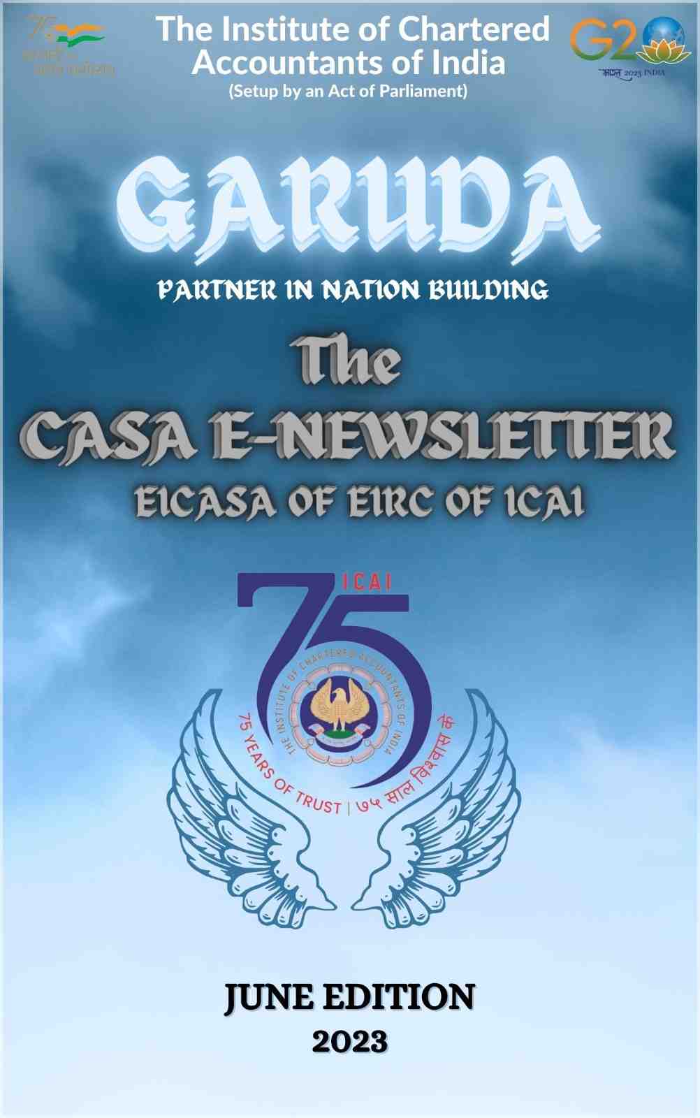 EICASA Newsletter | Eastern India Regional Council of The Institute of ...